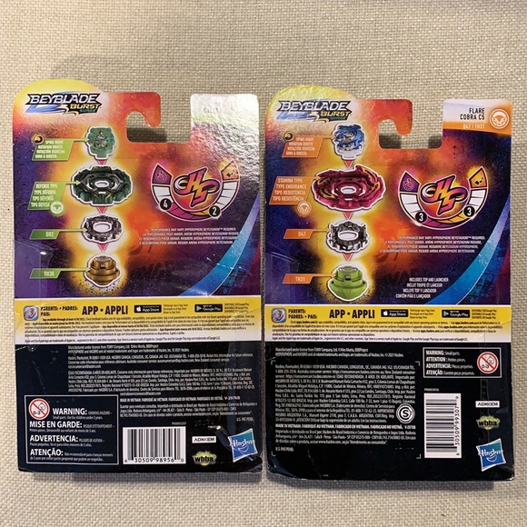 Hasbro | Toys | Beyblade Burst Rise Hypersphere Poison Cyclops C5 Flare ...